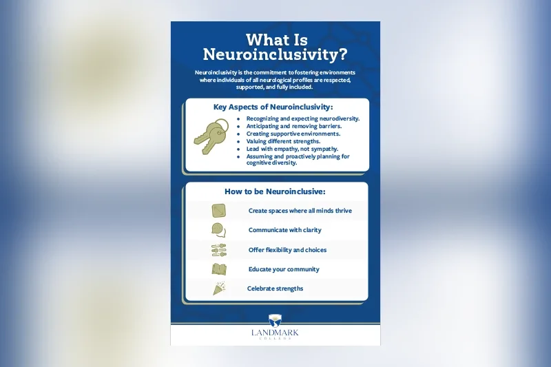 Landmark College | Neuroinclusivity at Landmark College