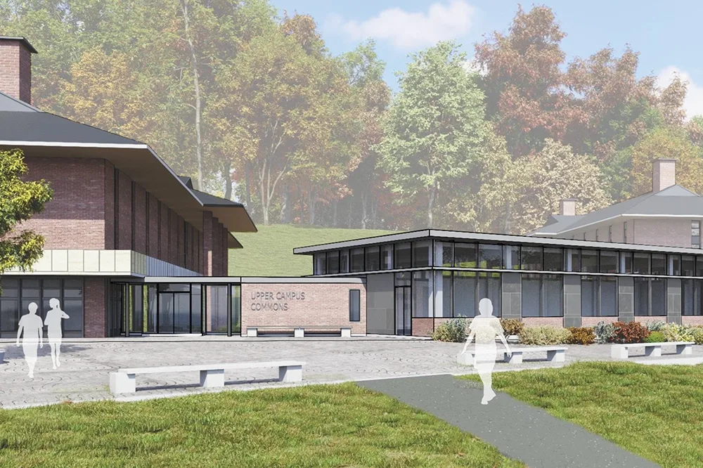 Landmark College | Upper Campus Commons Work Begins